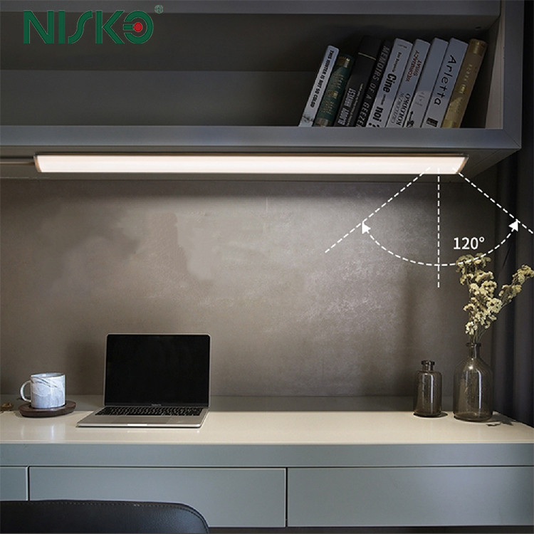 Ultra-Thin LED Sensor Light Ceiling Linear Batten Light Surface Mounted ...