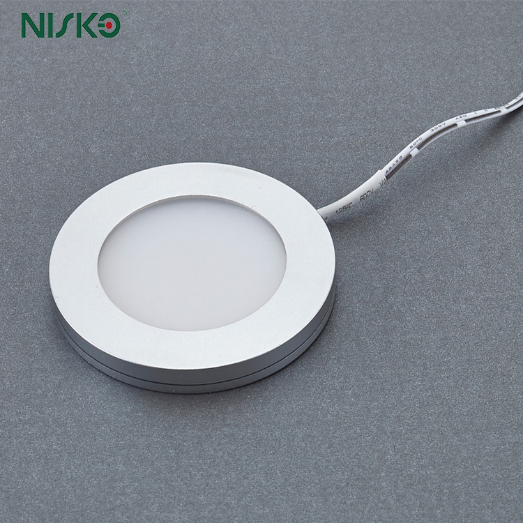 12V DC Circular Recessed Ceiling Panel Light Ultra-Thin Dimmable LED ...